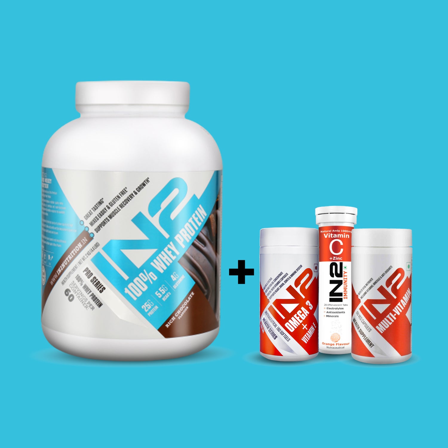 Buy Best Bodybuilding Supplements Online in India – IN2 Nutrition