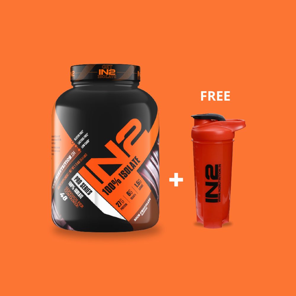 Buy IN2 100% Isolate Whey Protein Price in India – IN2 Nutrition